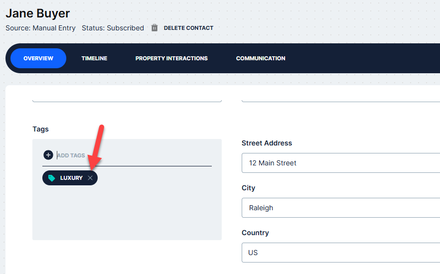 Adding and Removing Tags in RISE – Rise